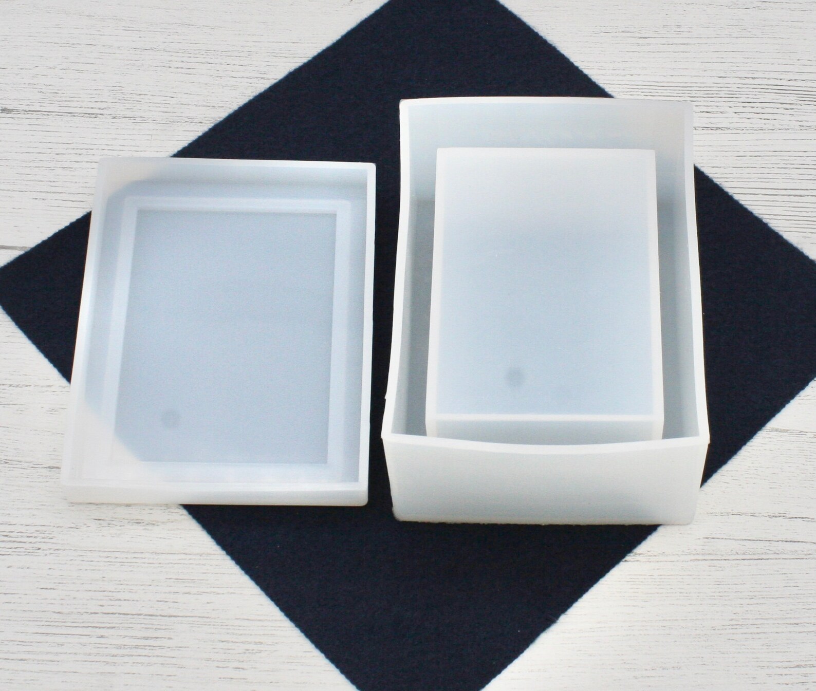 Large Silicone Trinket Box Mould Jewellery Box Silicone - Etsy
