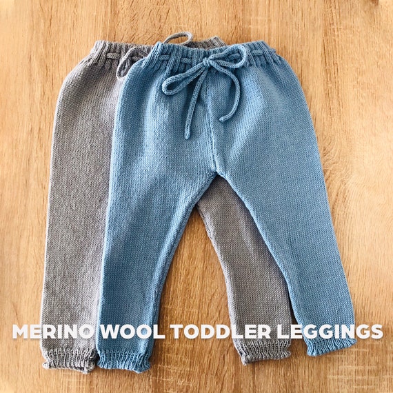 Merino Wool Toddler Kids Leggings Pants / Winter Toddler | Etsy