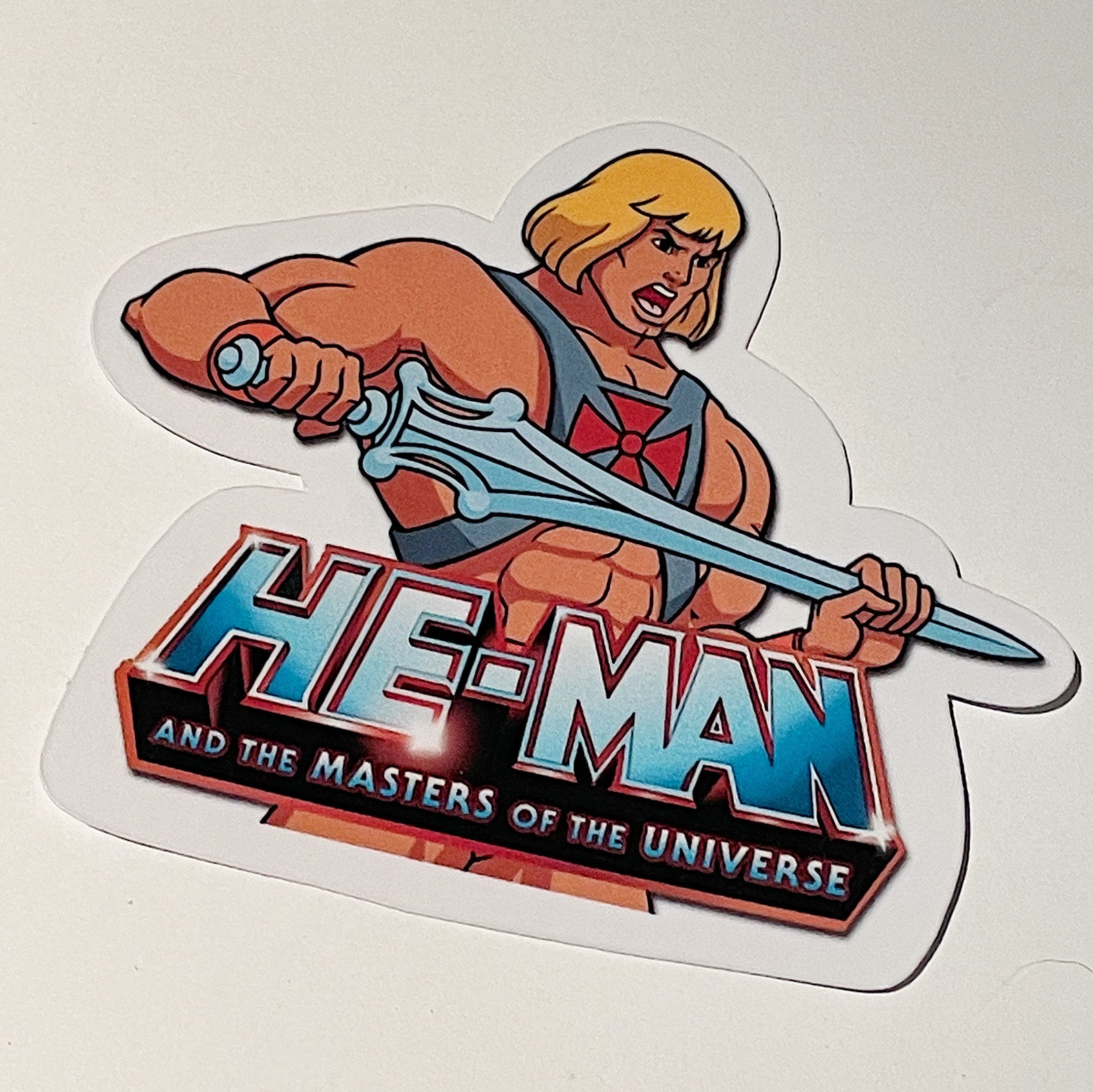 Retro 80s Masters Of The Universe He-Man Sticker / HeMan | Etsy