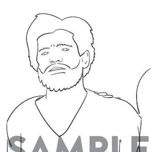 bad guys cartoon coloring pages