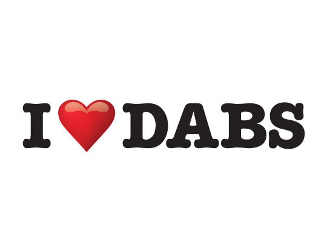 I Love Dabs 2-up Printable Note Cards Funny Stoner Marijuana - Etsy