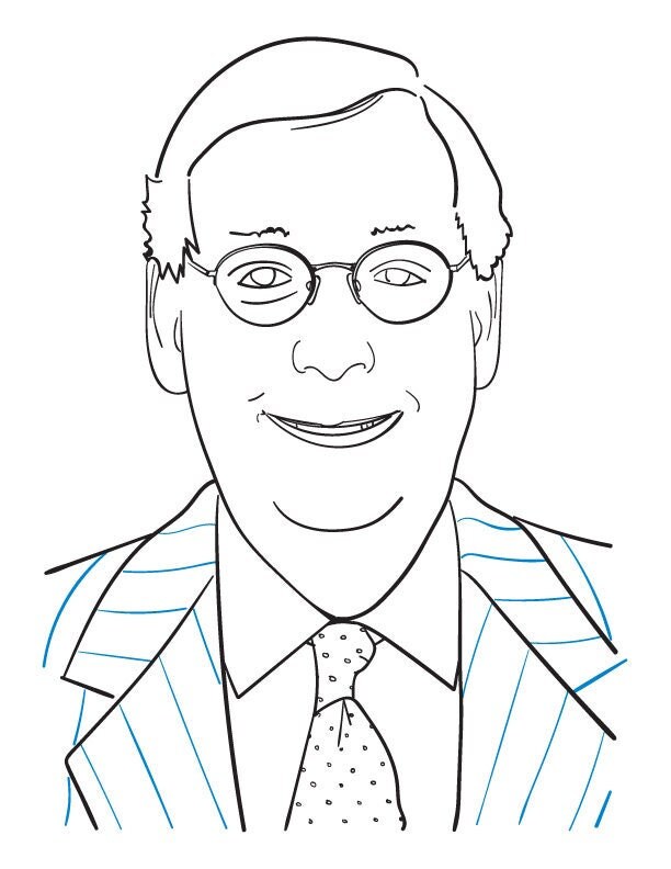 Mitch Mcconnell Printable Coloring Page Activity Sheet Instant Download ...
