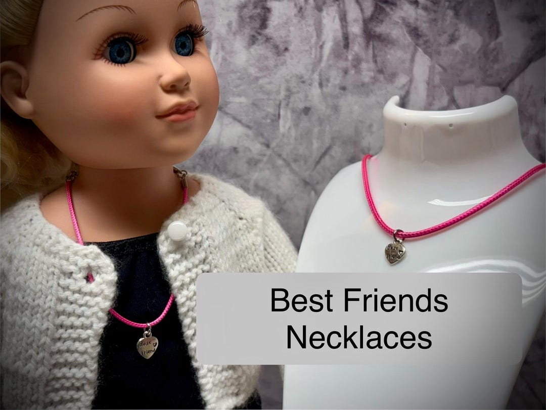 Best Friends Doll Necklaces - Etsy