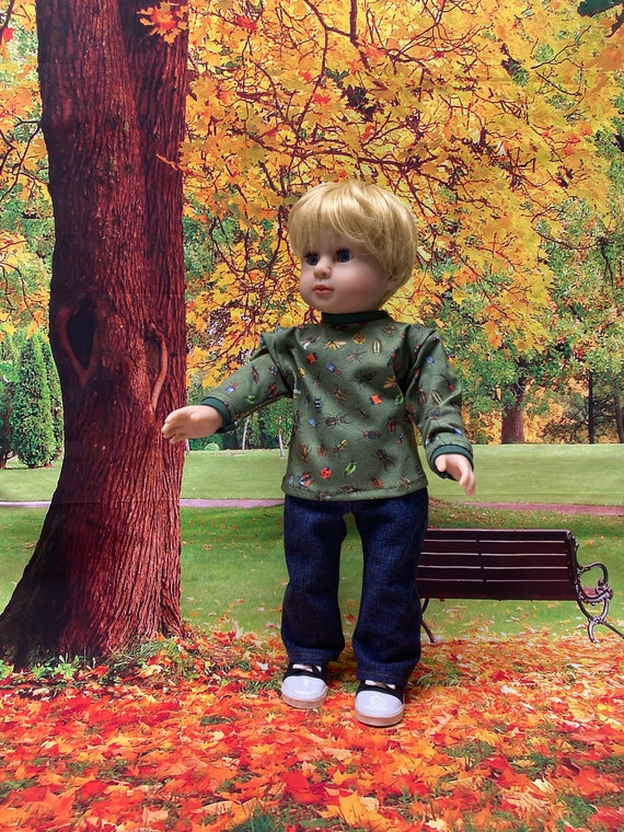 18 Inch Boy Doll Clothes/ Bugs T-shirt & Jeans Set. - Etsy