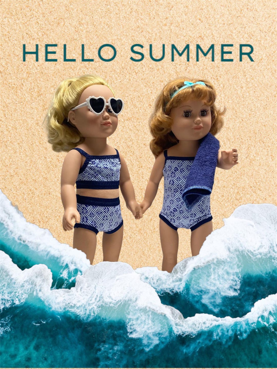 18 Inch Doll Clothes/ Summer Swim Suits. - Etsy
