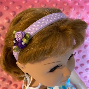 18 Inch Doll Headbands/ Hand Made - Etsy
