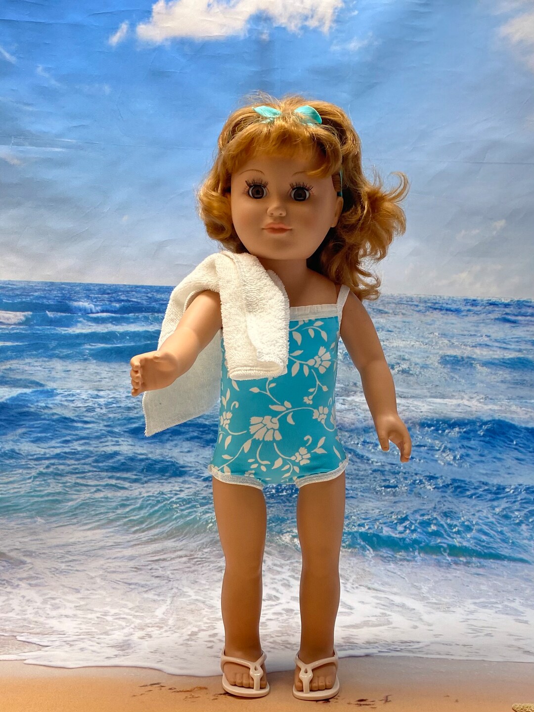 18 Inch Doll Clothes/ Summer Swim Suits/ 2 Piece Set - Etsy