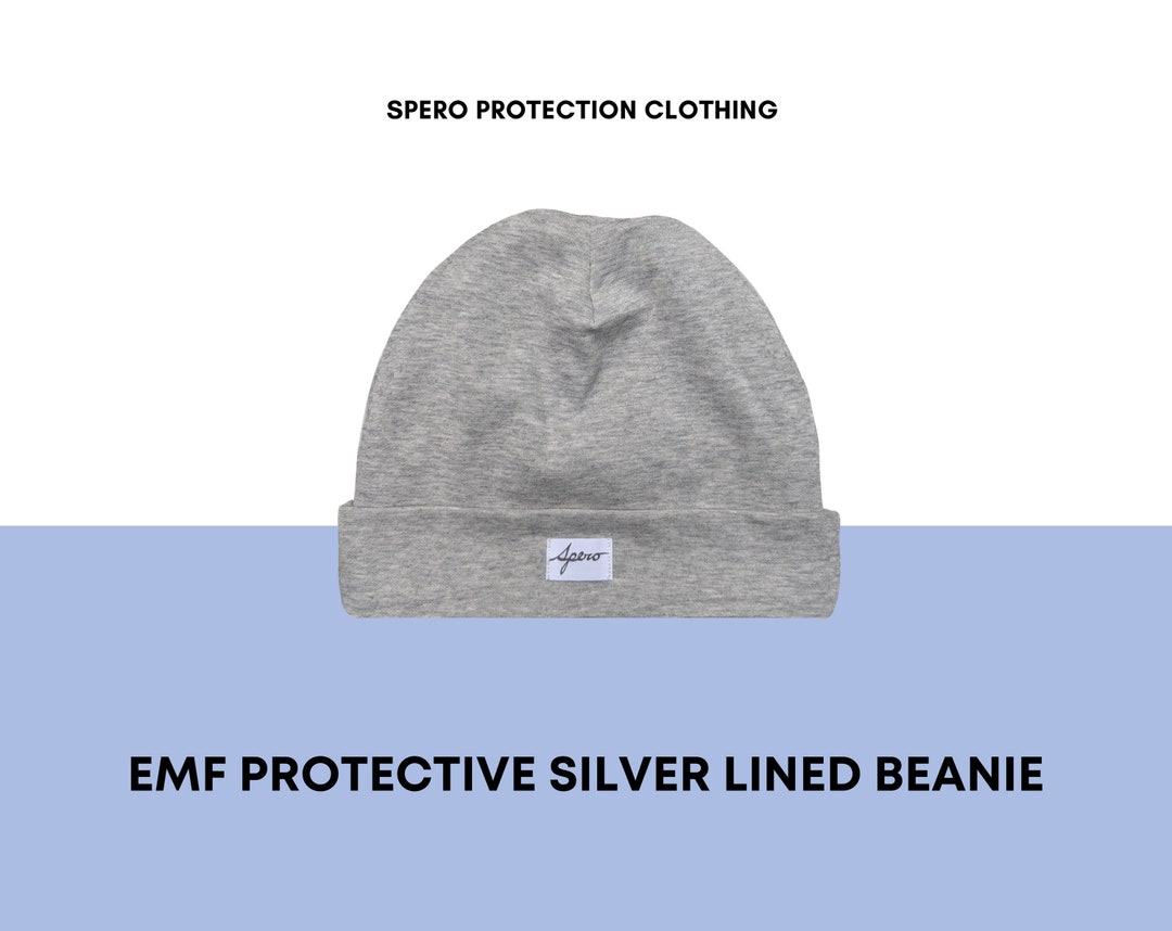 SPERO EMF Protective Skull Cap Beanie Light Grey w/ Logo - Etsy 日本