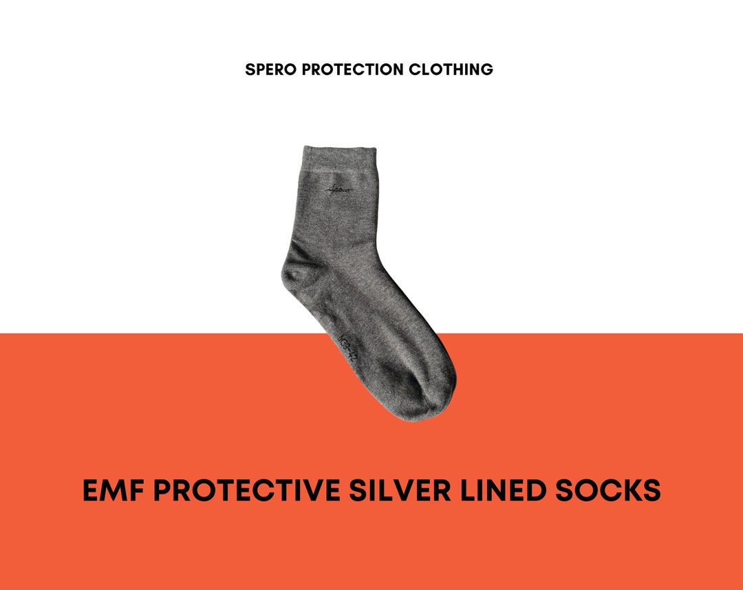 SPERO EMF Silver Lined Socks - Etsy