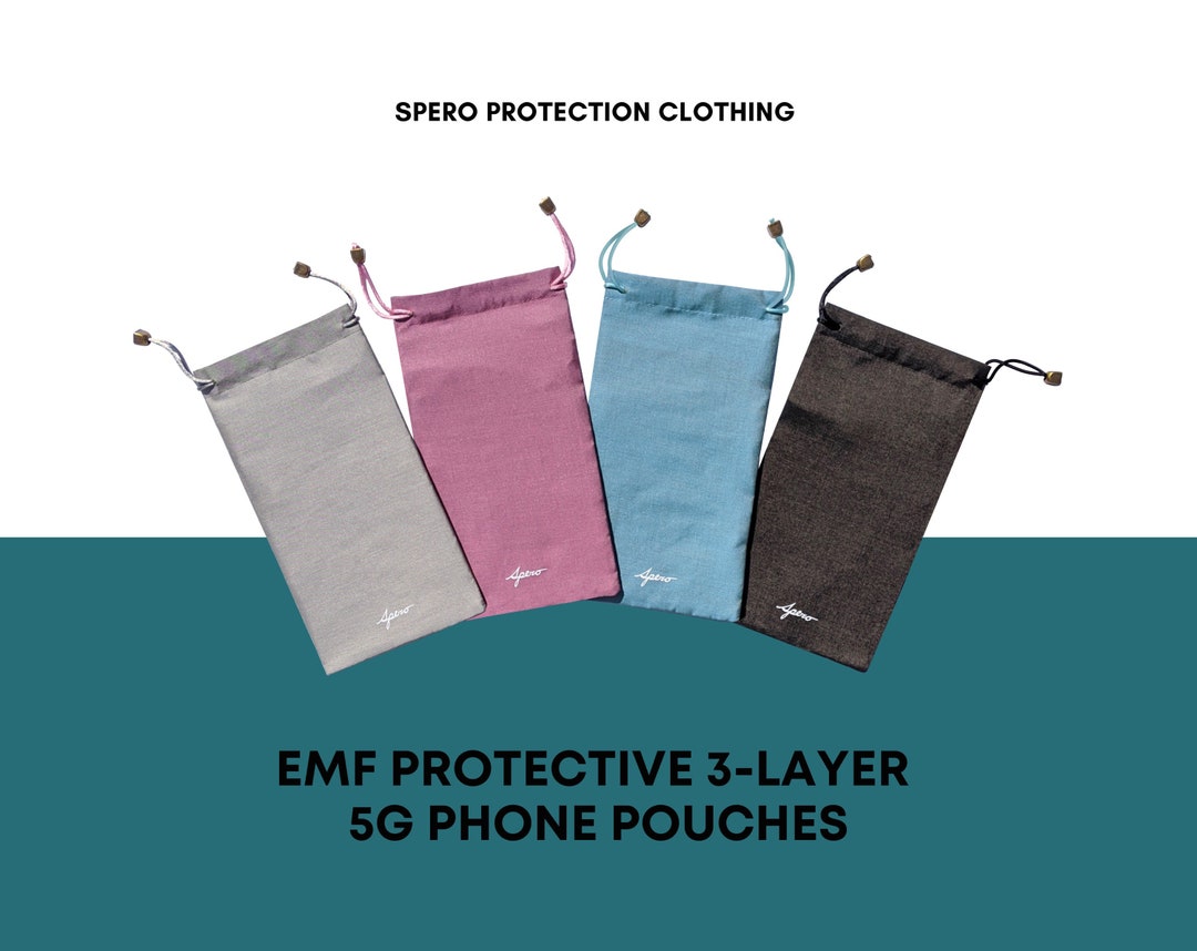 EMF Protective Faraday Phone Bag - Etsy