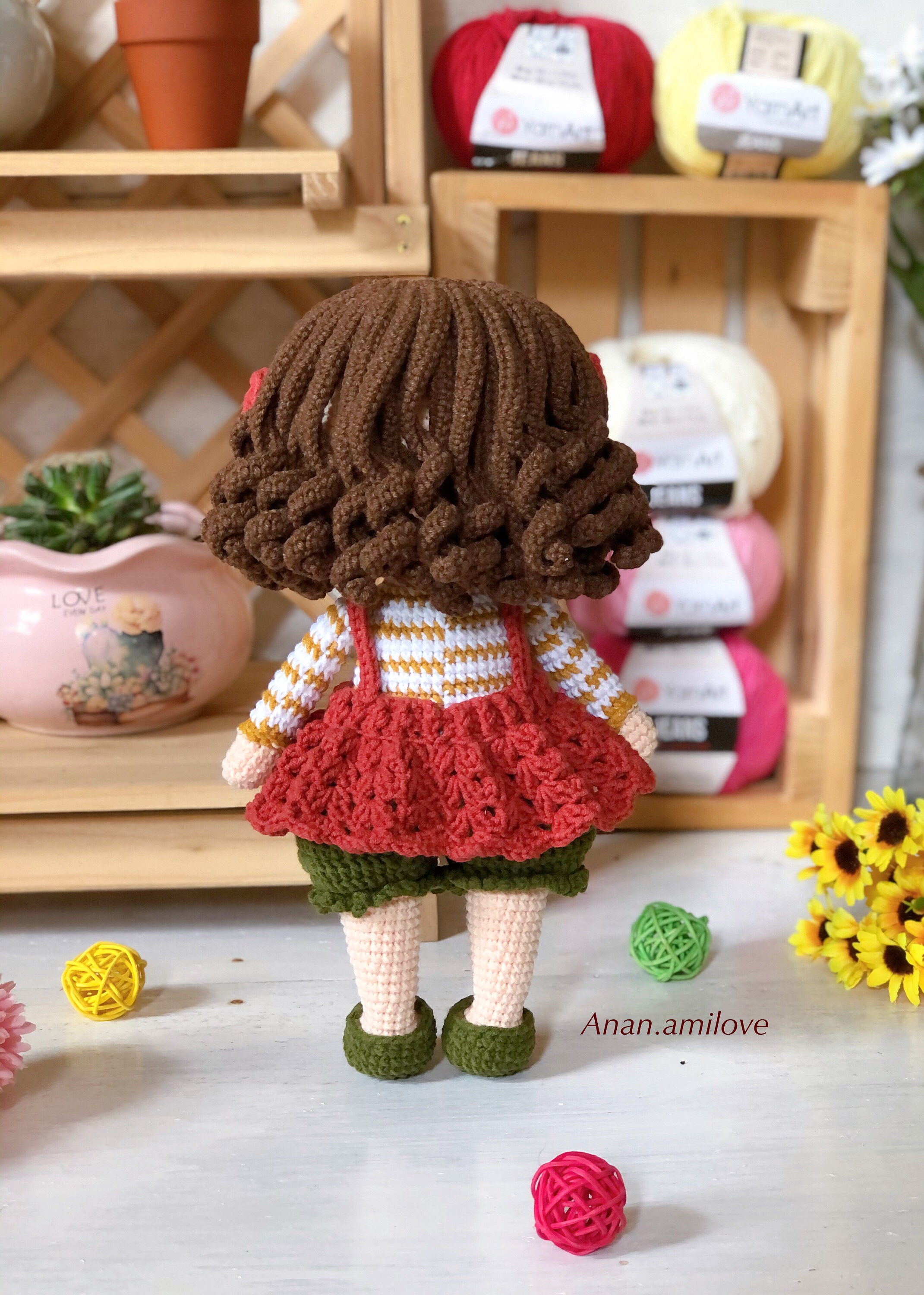 Emily Crochet Doll PATTERN PDF in English - Etsy