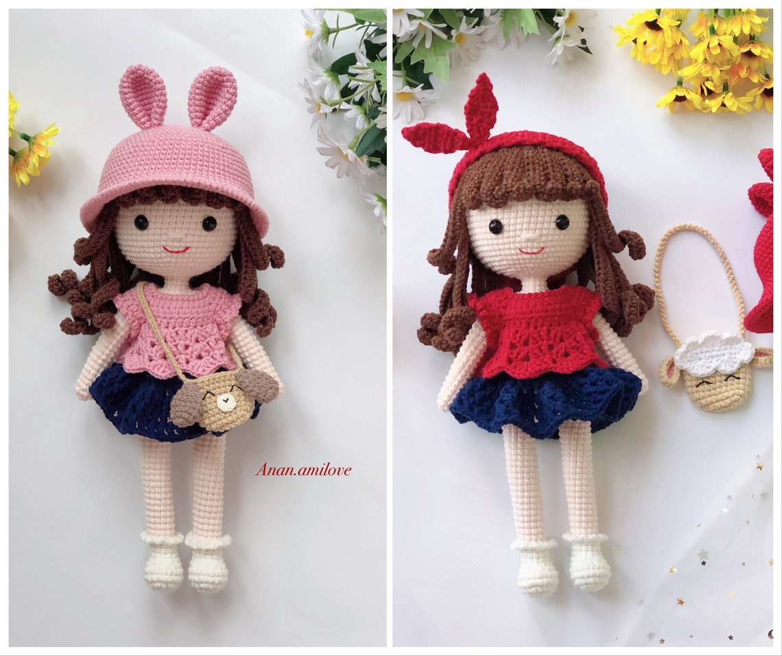 Na Na Pattern Crochet Doll PDF in English - Etsy