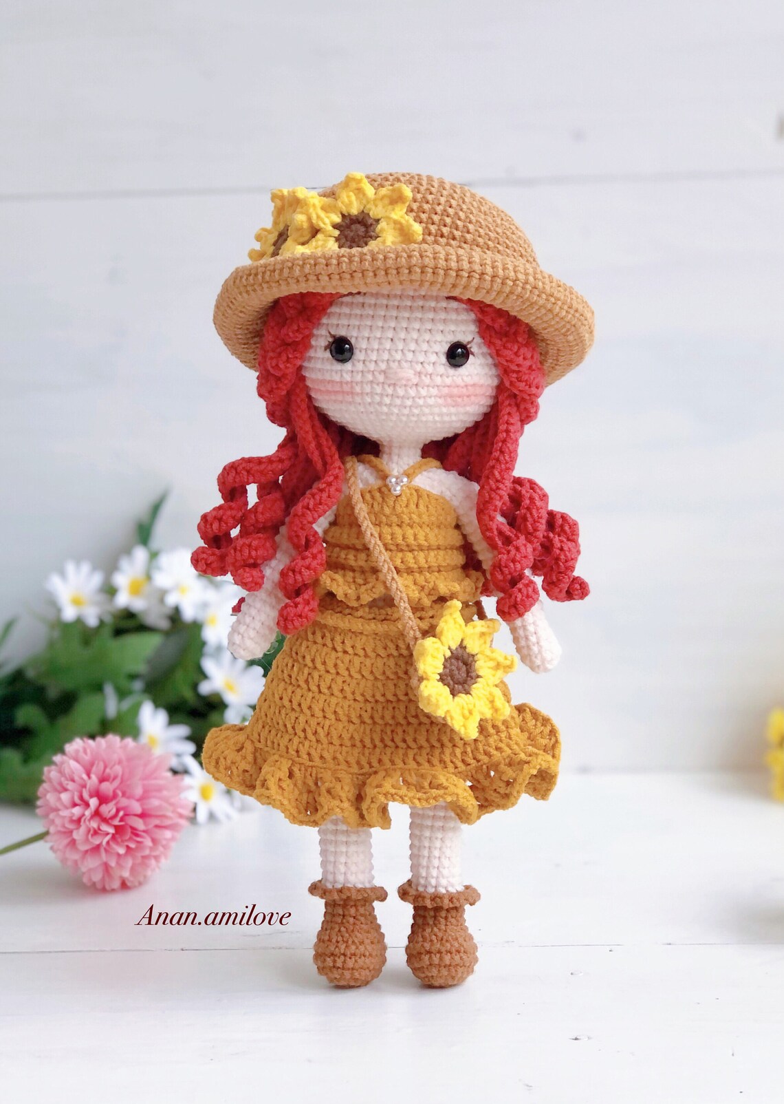 Sunny Crochet Doll PATTERN PDF in English - Etsy