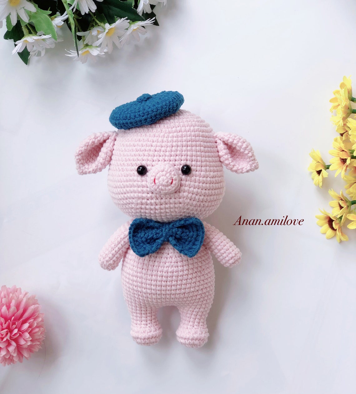 PATTERN Crochet Pig Amigurumi - Etsy