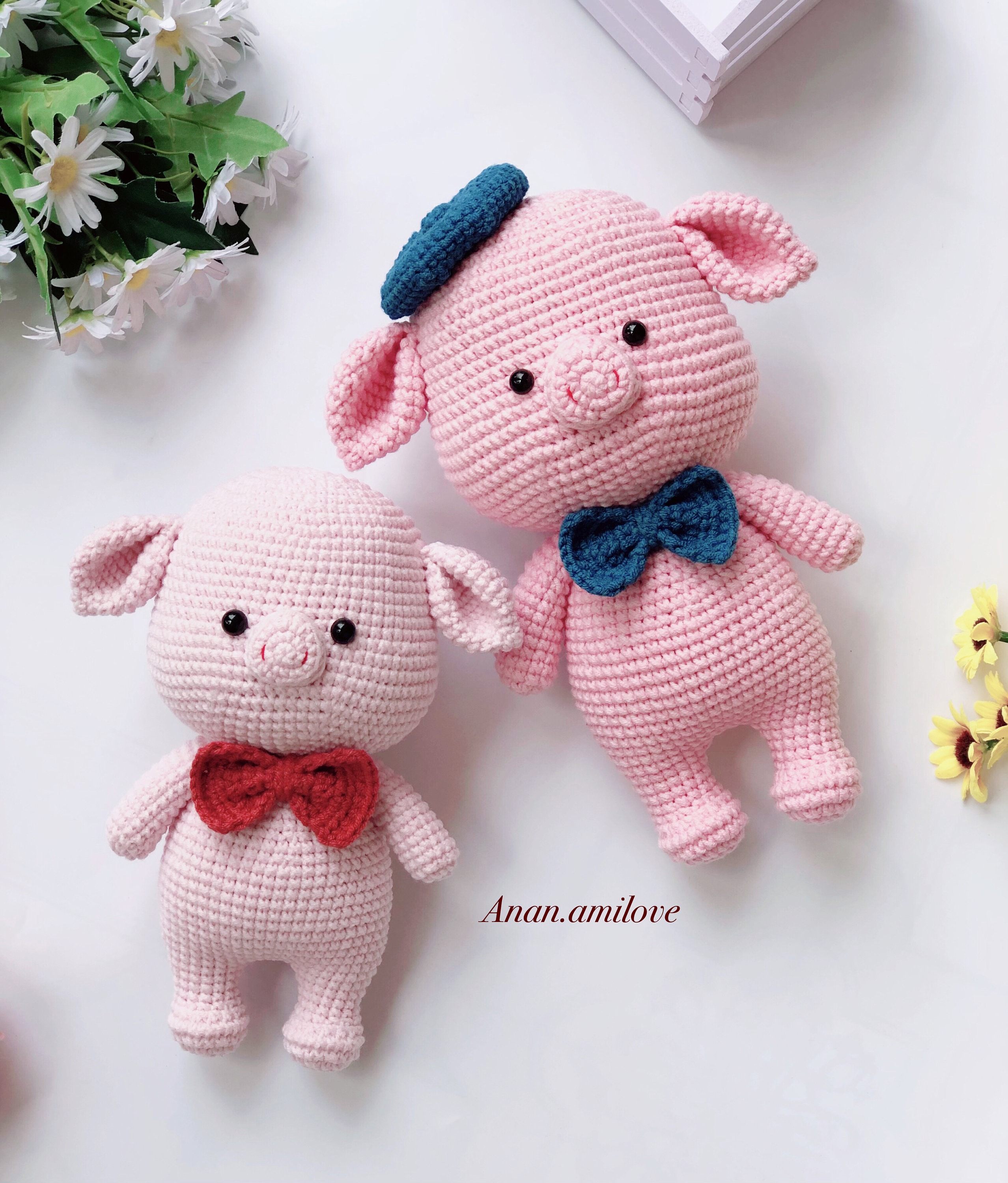 PATTERN Crochet Pig Amigurumi - Etsy