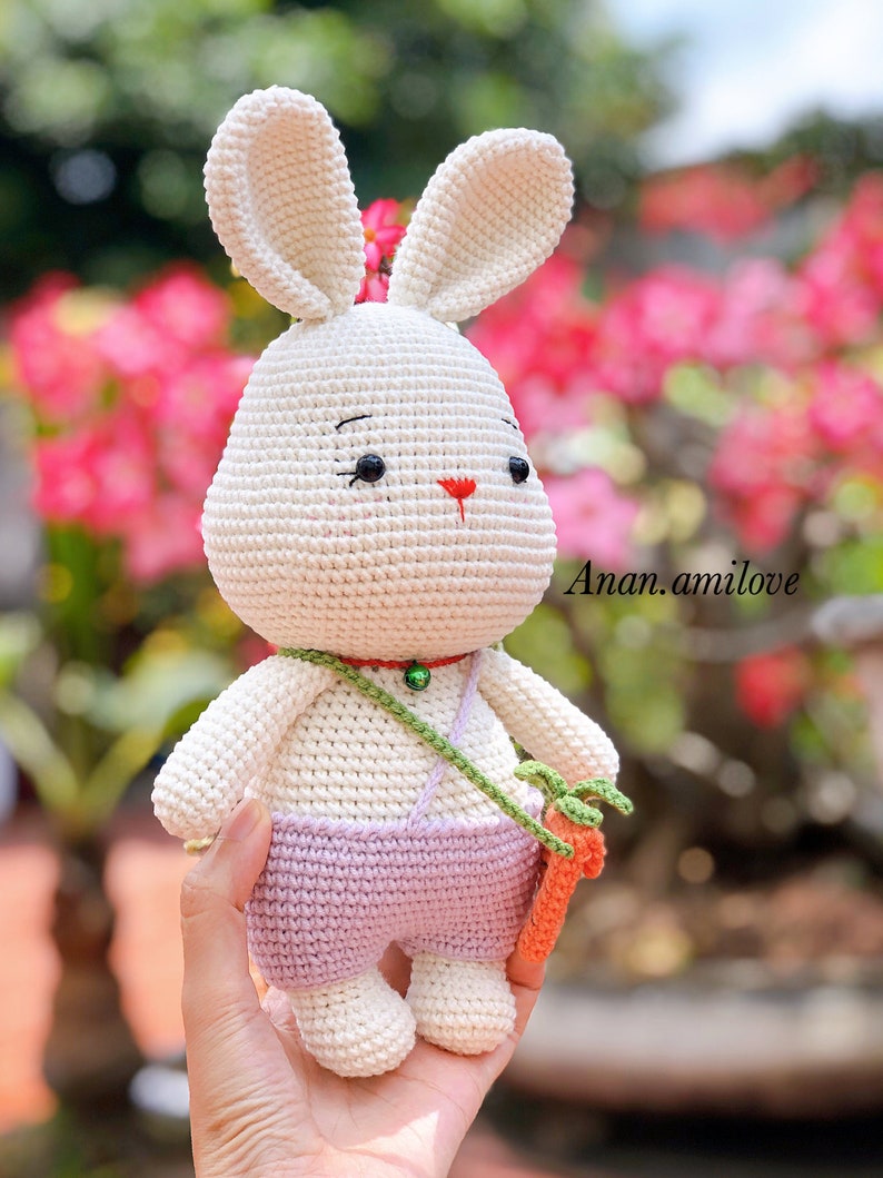 CROCHET BUNNY PATTERN crochet rabbit pattern | Etsy