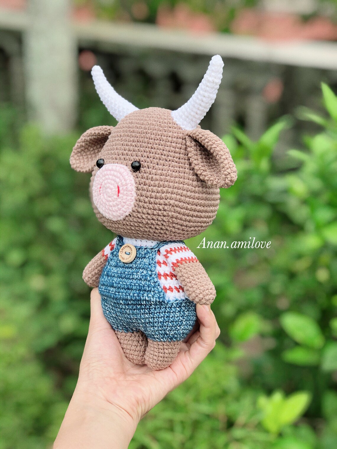 PATTERN Buffalo Amigurumi Crochet PDF Pattern | Etsy