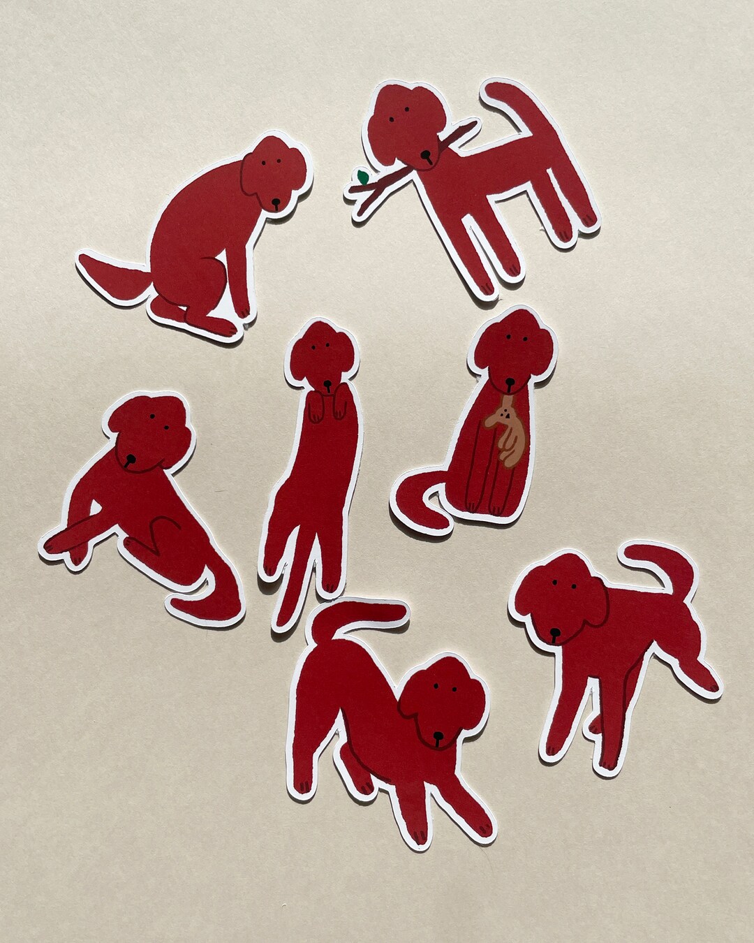 Dog Sticker Pack | Matt Sticker | Water Resistance | Decorating Journal ...