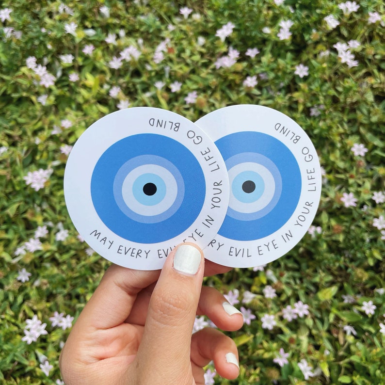 Evil Eye Sticker | Etsy