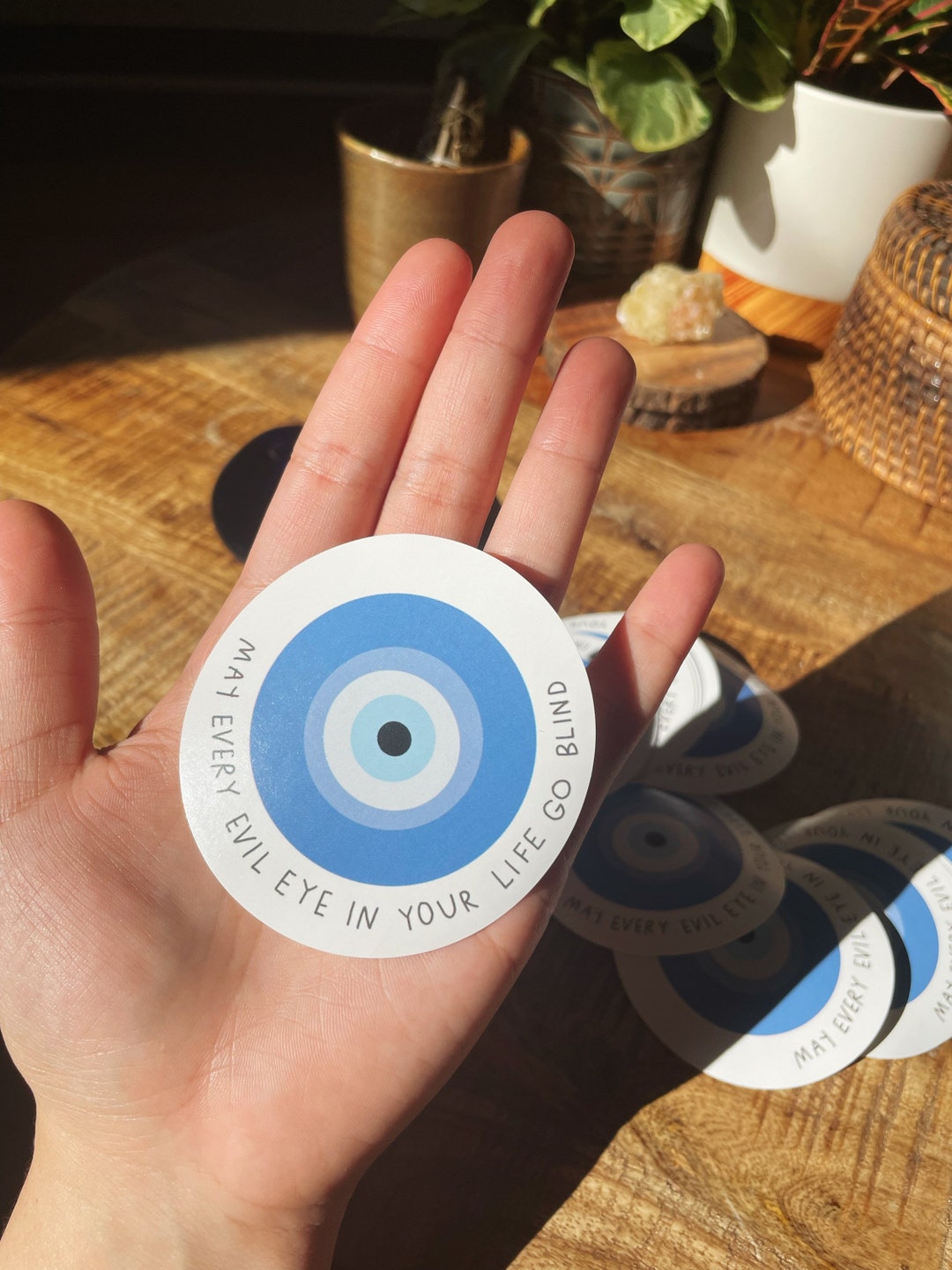 Evil Eye Sticker - Etsy