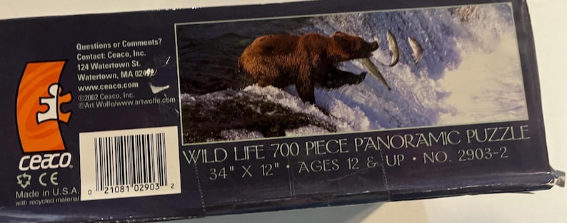 Wildlife CEACO 700 Piece Jigsaw Puzzle - Etsy