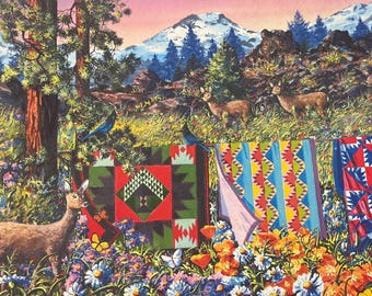 Delectable Mountains by Diane PHALEN - Etsy