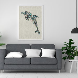 The Dolphin Digital Painting Printable Art, Downloadable and Printable ...