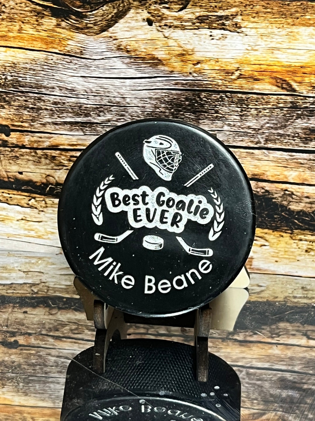 Custom Engraved Hockey Puck: Personalized Sports Gift - Etsy