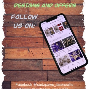 Set of 12 Paw Print Snowflakes, Handmade Snowflake Ornament, Wood Pet ...