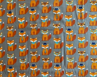 Fox Fabric - Etsy