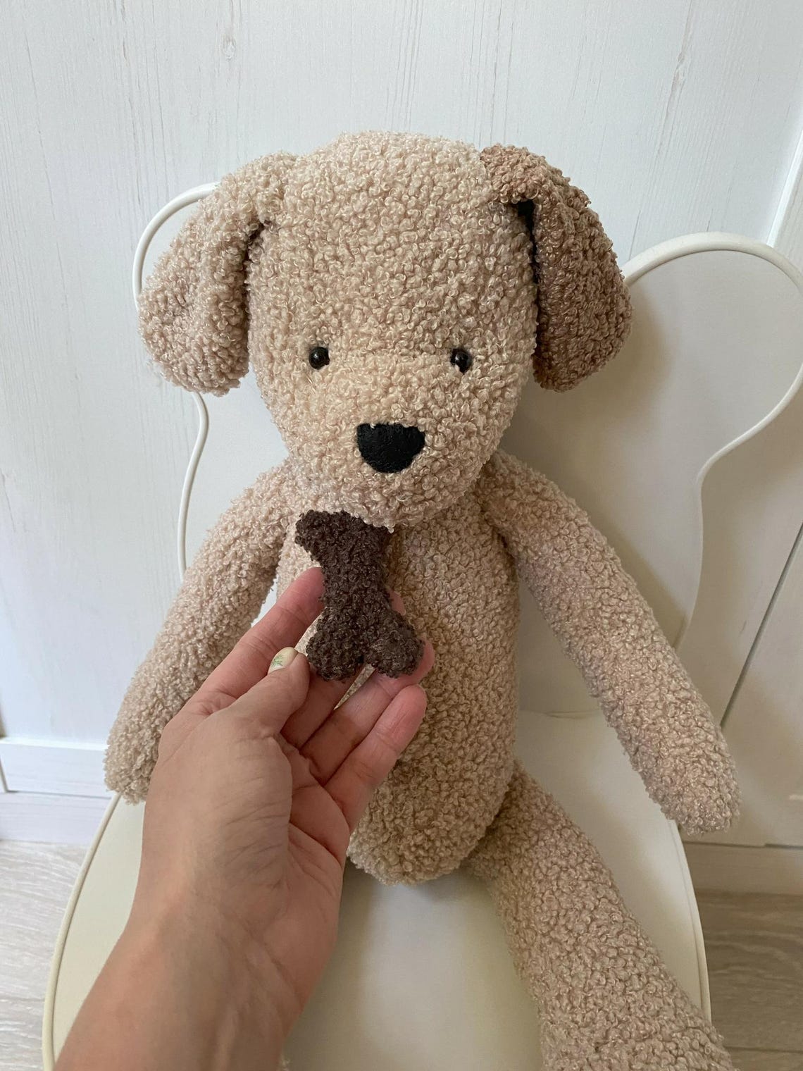 Puppy Dog Sewing Pattern PDF | Large Plush Puppy Toy | Soft Stuffed Dog ...