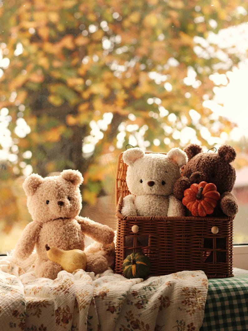 Teddy Bear Sewing Pattern DIY PDF (digital File), 23 Cm, Written ...