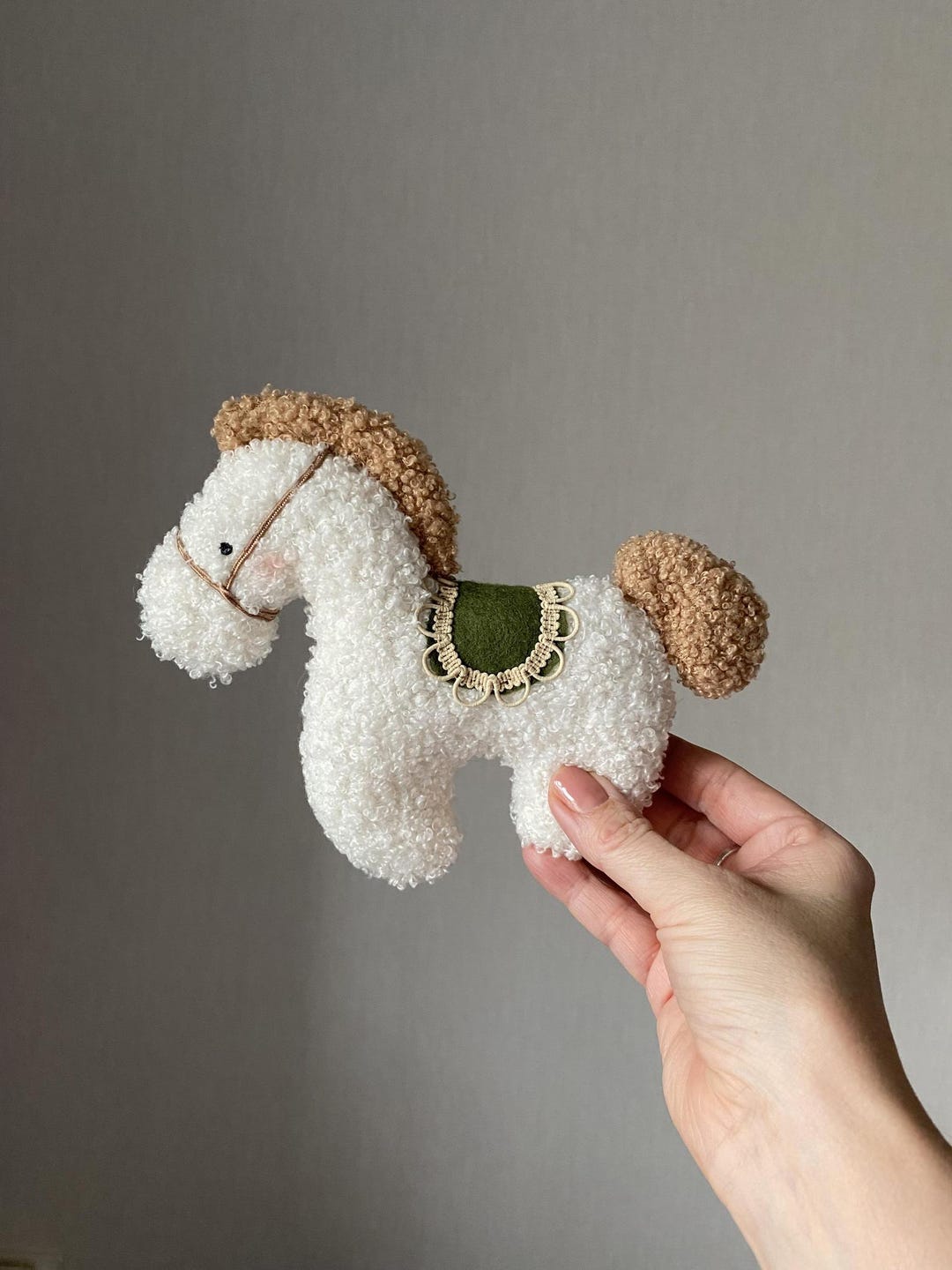 Horse Sewing Pattern 2 in 1 - Circus Rocking Horse Soft Toy Tutorial ...