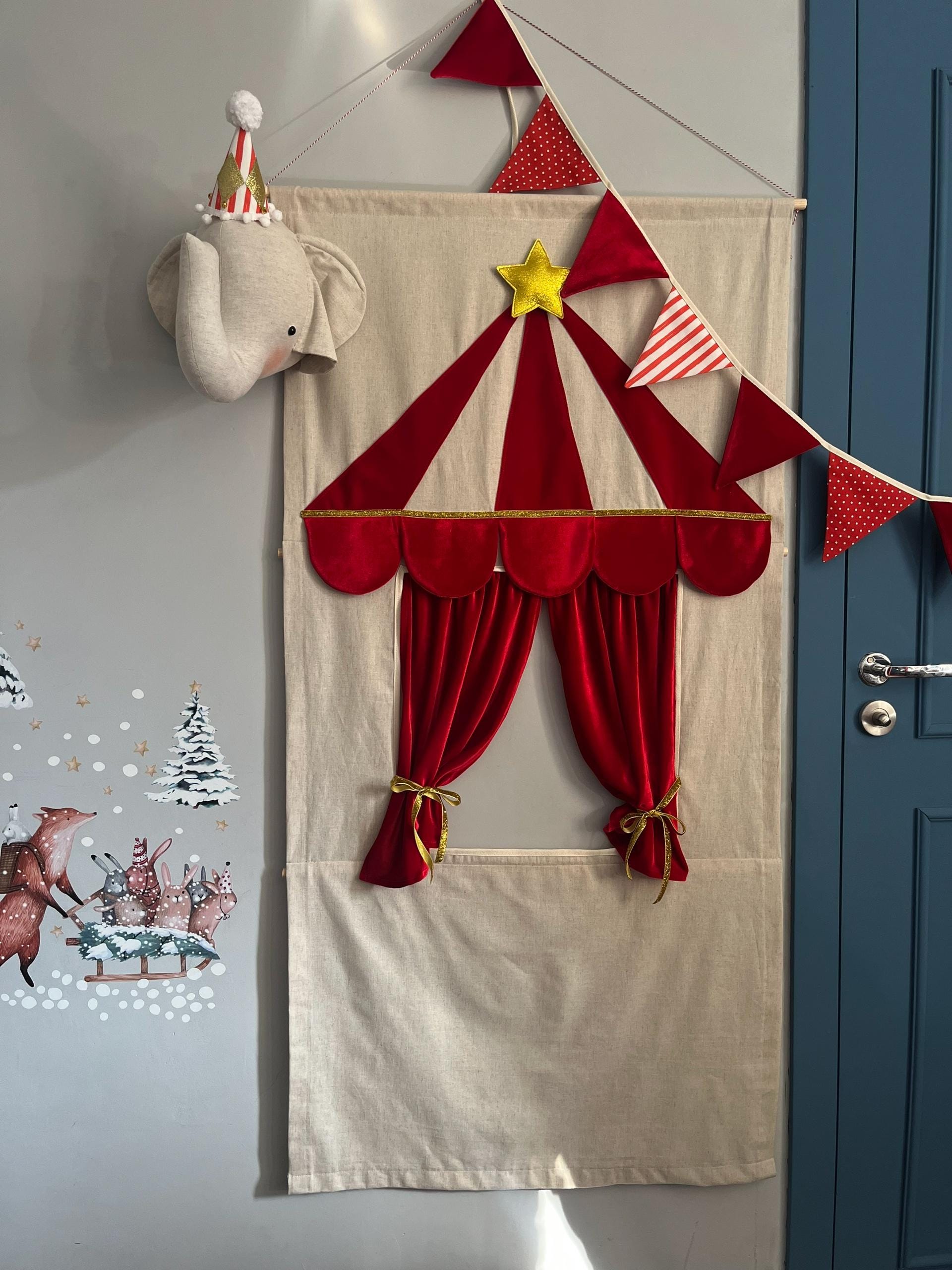 Elephant Wall Decor Sewing Pattern PDF Tutorial for Stuffed Elephant ...