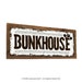 Rustic Metal Bunkhouse Sign Farmhouse Ranch VRBO Bnb - Etsy