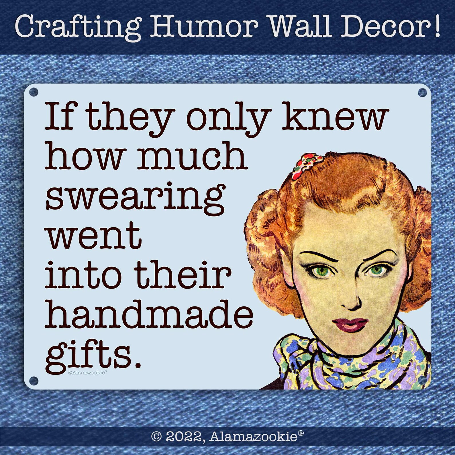 Funny Craft Room Wall Decor Metal Sign Gifts for Quilters - Etsy