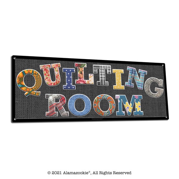 Quilt Room Sign - Etsy