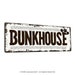 Rustic Metal Bunkhouse Sign Farmhouse Ranch VRBO Bnb - Etsy