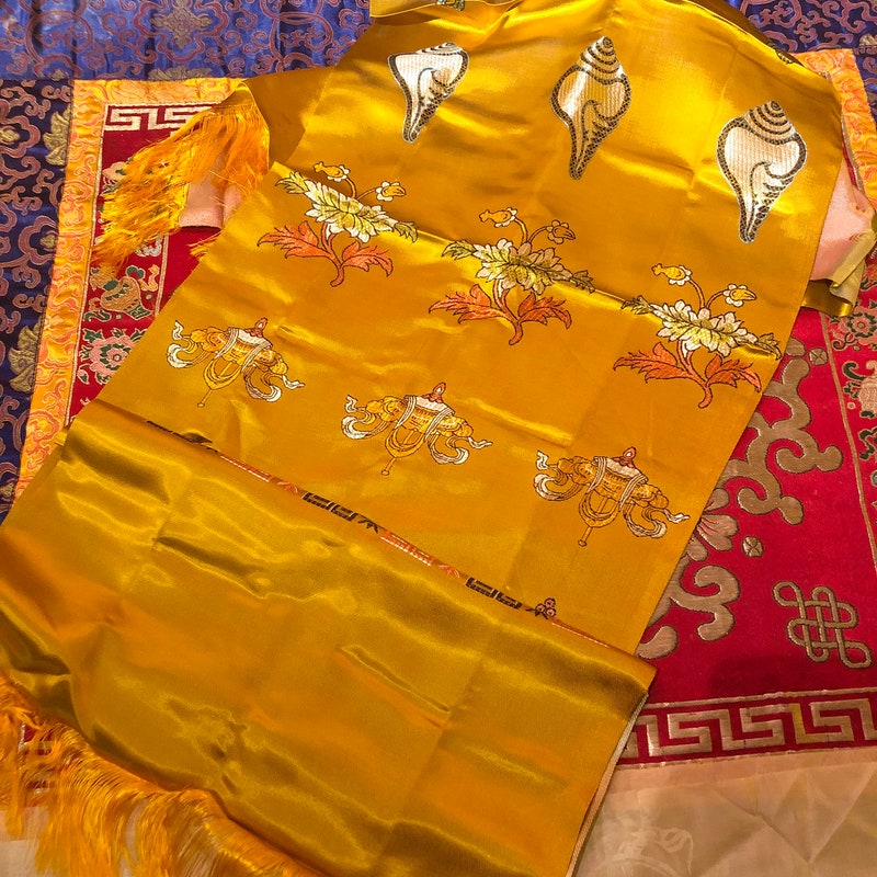 Tibetan Silk Scarves - Etsy UK