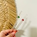 Mushroom Glass Straw | Reusable Glass Straws | Aesthetic Glass Straw ...