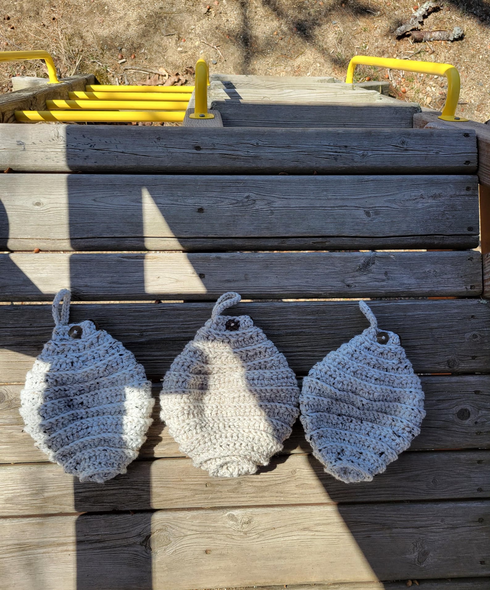 Fake Wasp Nest Crochet Faux Hornet Nest Natural Repellent Handmade ...