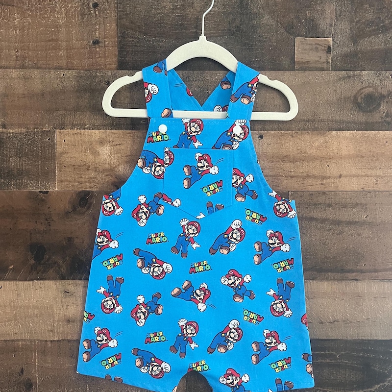Mario Overalls - Etsy