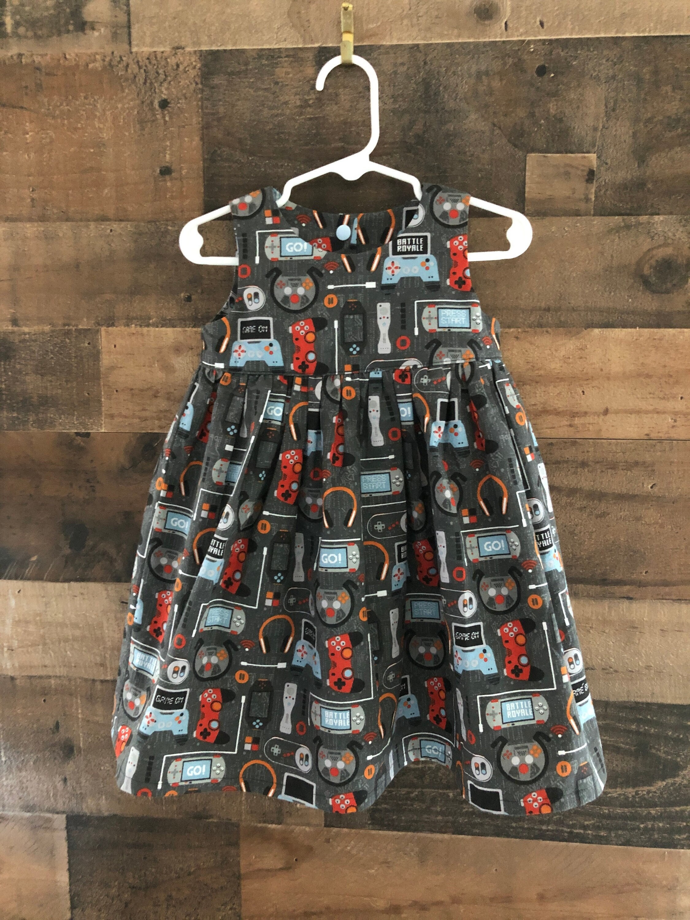 Gamer Girl Dress. Video Game Controller Dress. - Etsy UK