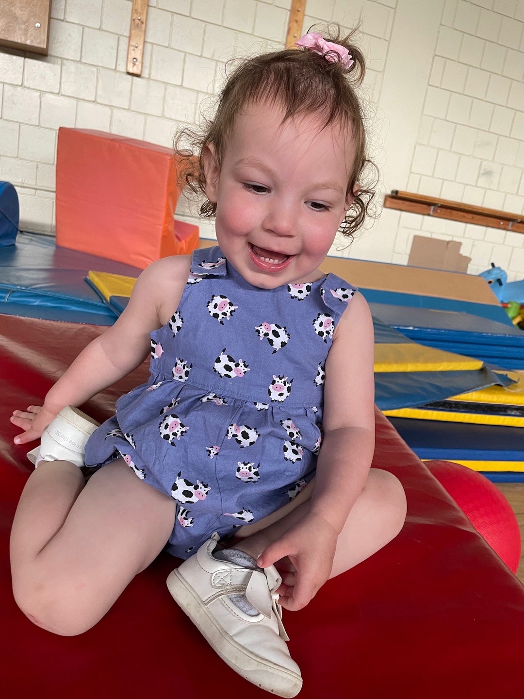 Happy Cows Bubble Romper With Snaps Summer Romper, Short Romper, Girl's ...