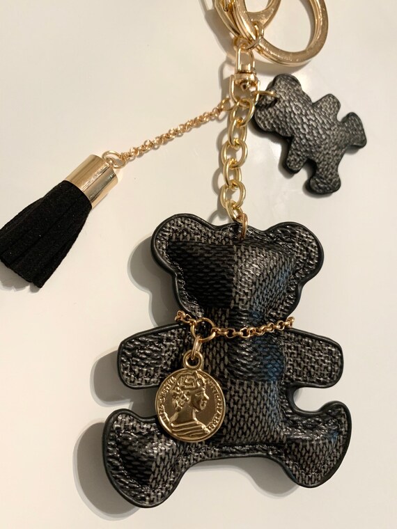 Luxury Teddy Bear Keychains | Etsy