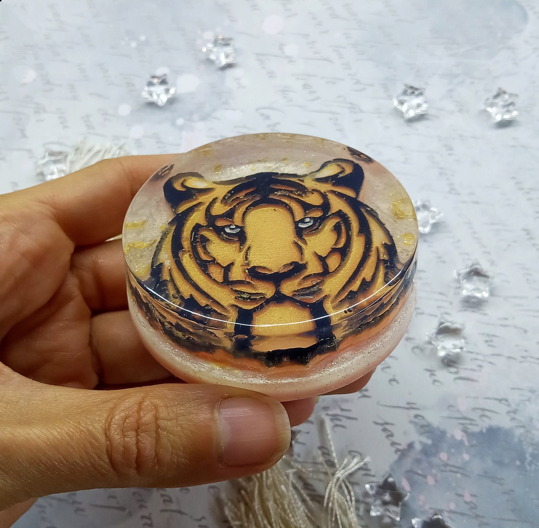 Luminous 3D Tiger Soap, Tiger 2022 Luxury Soap, Handmade Soap, Souvenir ...