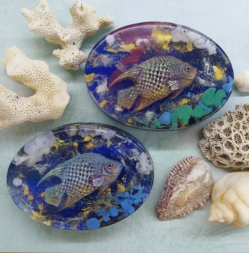 3D Fish Handmade Soap, Souvenir Soap, Luxury Soap, Natural Soap ...