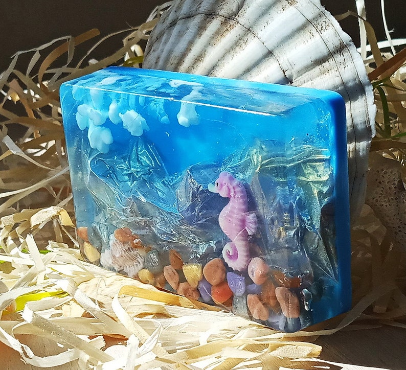 Seabed Handmade Soap, Souvenir Soap, Organic Soap Gift, Handcrafted ...