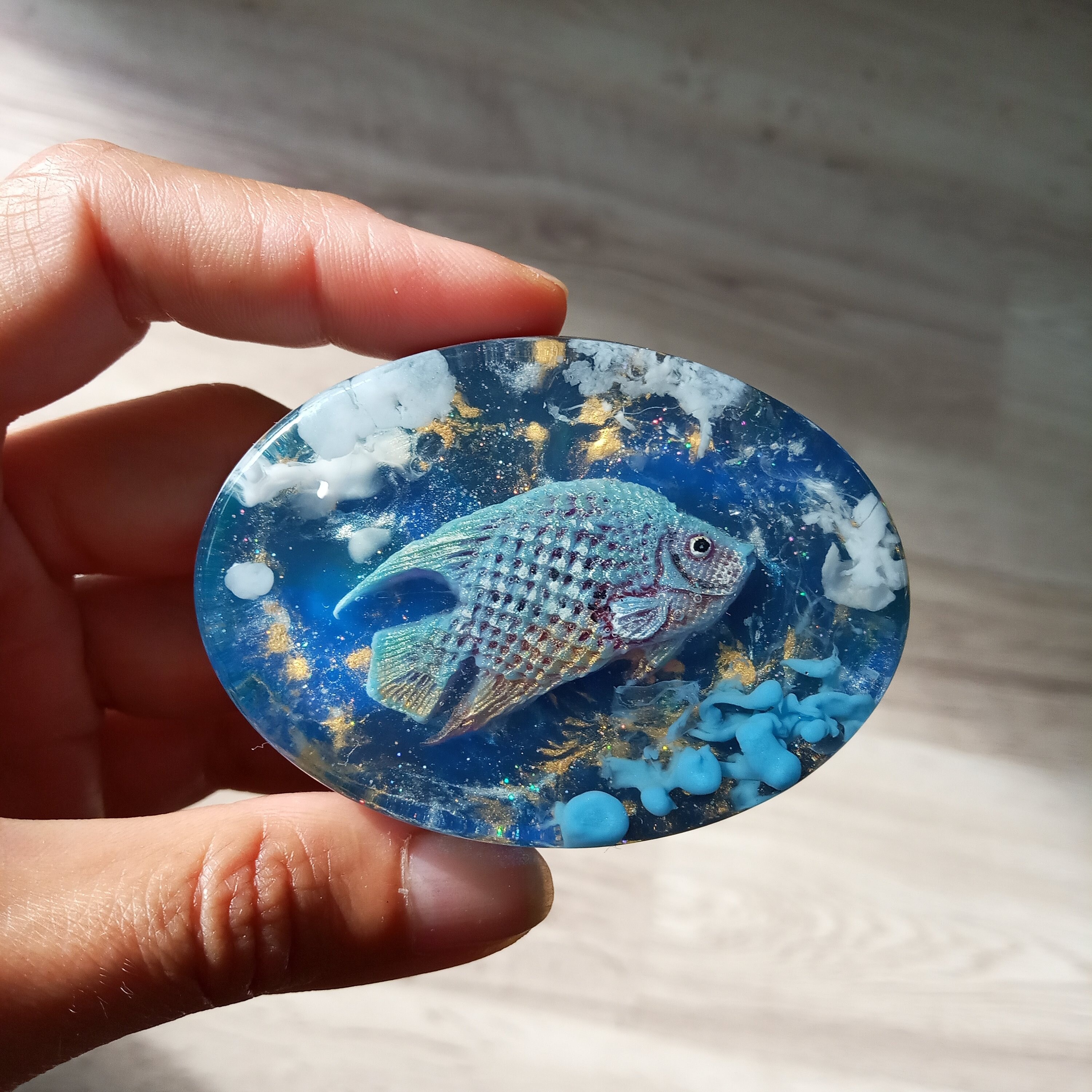3D Fish Handmade Soap, Souvenir Soap, Luxury Soap, Natural Soap ...