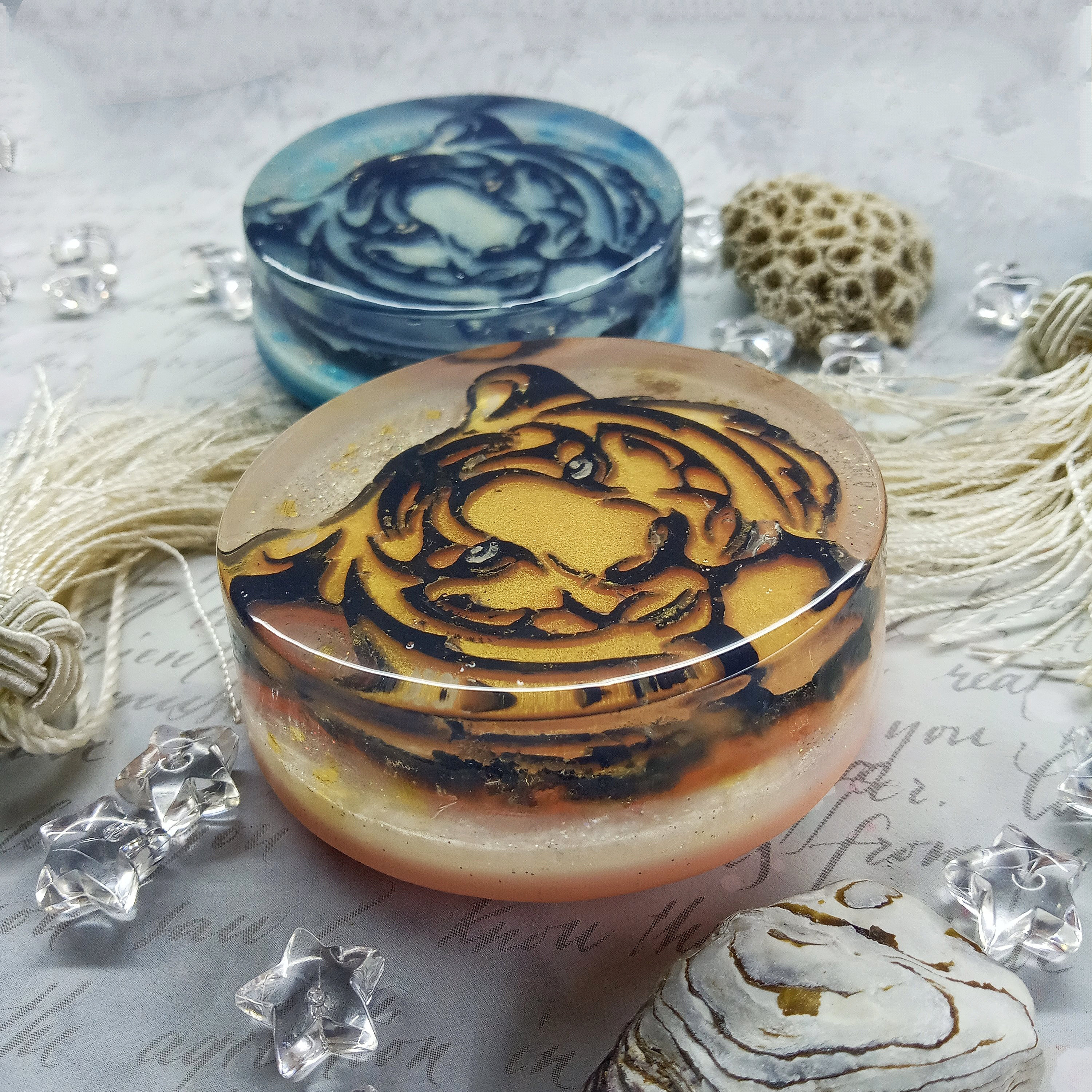 Luminous 3D Tiger Soap, Tiger 2022 Luxury Soap, Handmade Soap, Souvenir ...